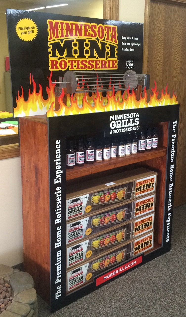 New Retail Display at Imperial Camper - Minnesota Grills & Rotisseries